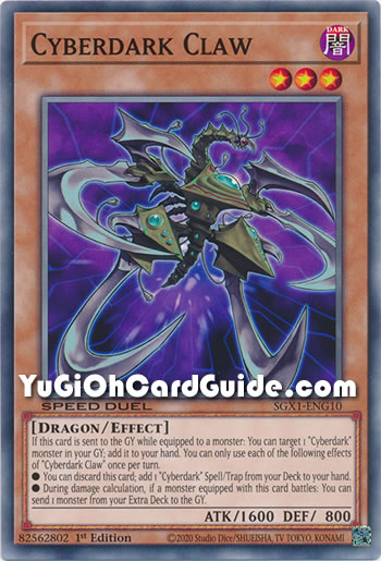 Cyberdark Claw - Yu-Gi-Oh!