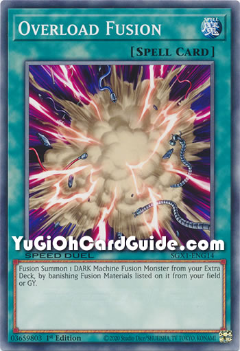 YuGiOh Overload Fusion