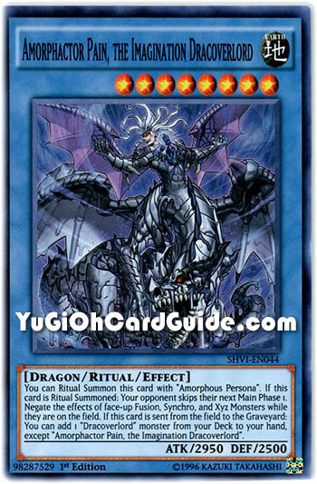 Amorphactor Pain, the Imagination Dracoverlord - Yu-Gi-Oh!