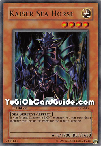 Kaiser Sea Horse - Yu-Gi-Oh!