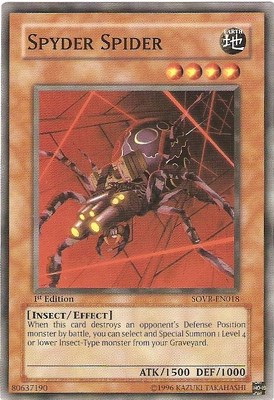 Spyder Spider - Yu-Gi-Oh!