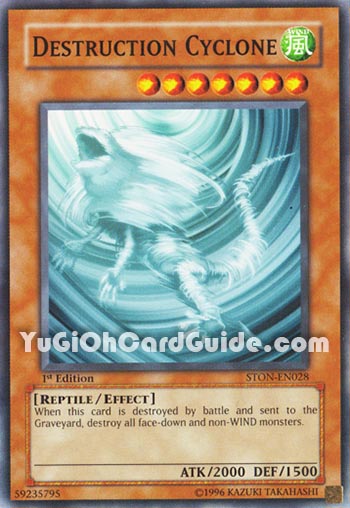 YuGiOh Destruction Cyclone