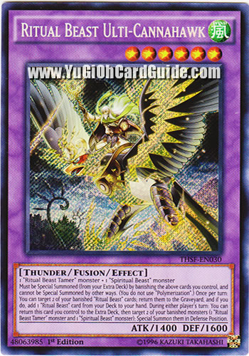 Ritual Beast Ulti-Cannahawk - Yu-Gi-Oh!