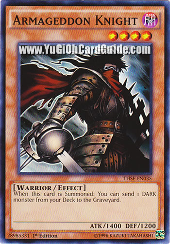 Armageddon Knight - Yu-Gi-Oh!