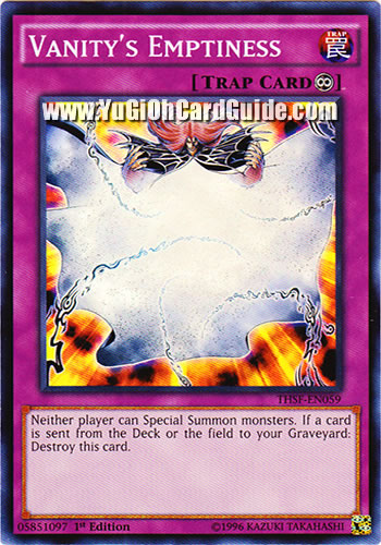 YuGiOh Vanity's Emptiness