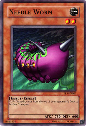 Needle Worm - Yu-Gi-Oh!