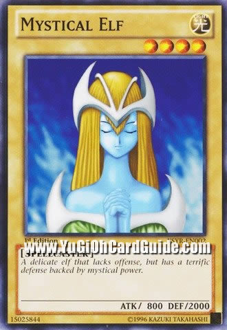 YuGiOh Mystical Elf